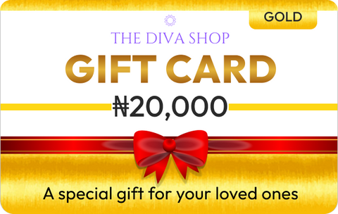 The Diva Shop Gift Card – The Diva Shop Nigeria